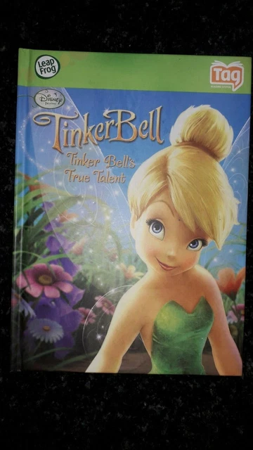LEAPFROG LEAPREADER / Tag Reading Book : Disney Fairies Tinkerbell True ...