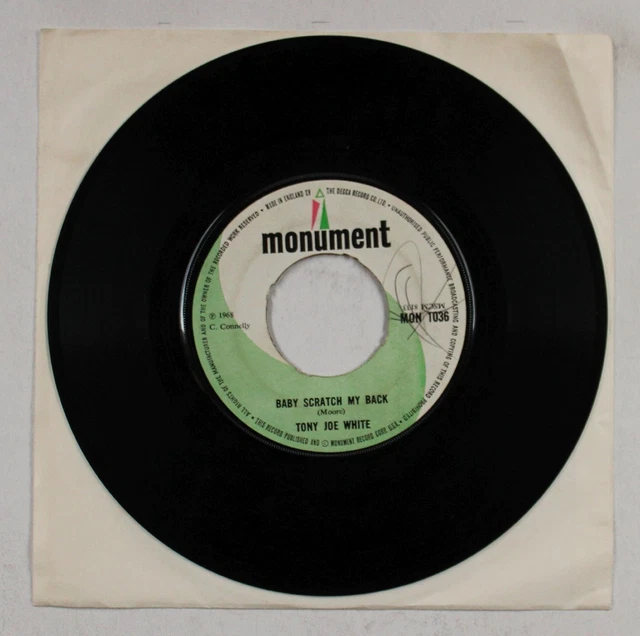 TONY JOE WHITE Willie And Laura Mae Jones UK 7inch Vinyl Single 1969 ...
