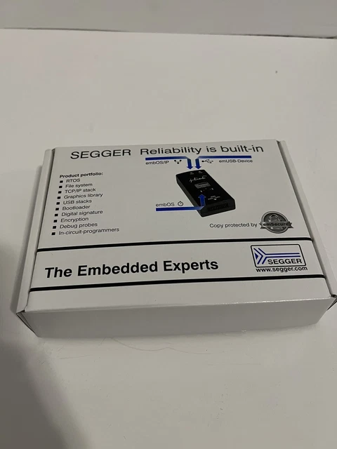NEW SEGGER J-LINK PRO DEBUGGER embos Rtos version 5.1A $499.00 - PicClick