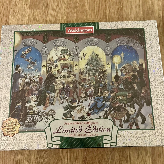 WADDINGTONS LIMITED EDITION Christmas Jigsaw Puzzle/ A Victorian Xmas ...