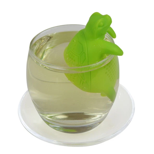 3 COUNT REUSABLE Tea Infuser Loose Leaf Steeper Cute Silicone Filter £ ...