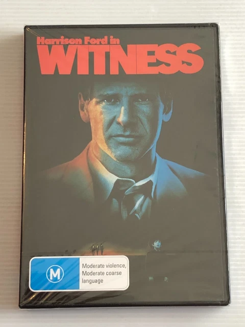 WITNESS (DVD, 1985 Region 4) Harrison Ford - Brand New & Sealed $6.95 ...