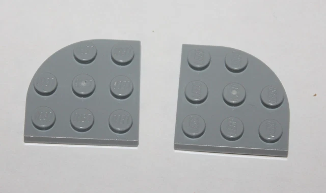 LEGO MDSTONE PLATE Round Corner 3x3 ref 30357/set 75222 75202 75096 ...