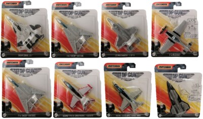 MATTEL GVW30 MATCHBOX Top Gun Maverick Fighter Jet Model Airplane ...