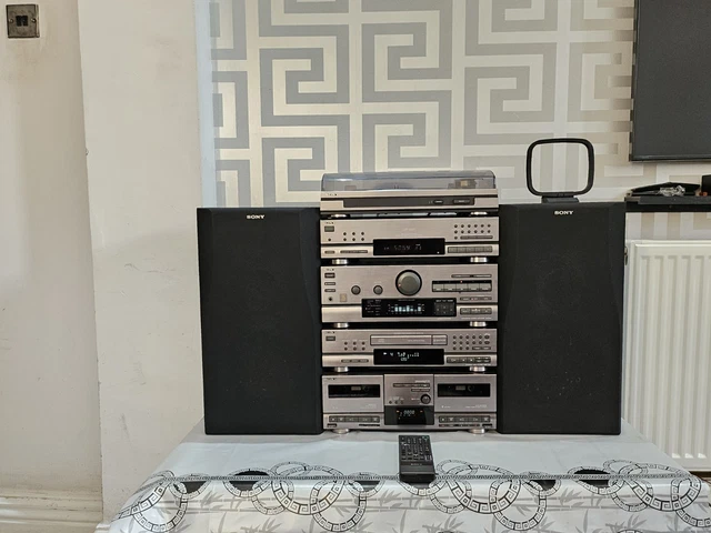 SONY LBT-D507 STEREO Stack System With Speakers & Remote Hifi Separates ...