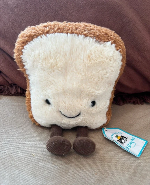 JELLYCAT AMUSEABLE TOAST New with Tags £24.12 - PicClick UK