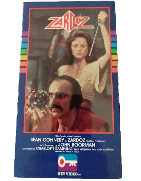 ZARDOZ BETA (NOT VHS) RARE 70's Sean Connery Cult Sci Fi Fantasy Weird ...