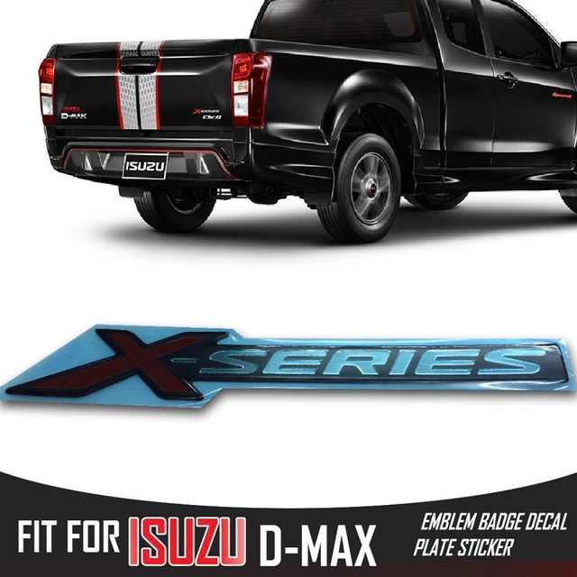 4X2 4X4 ISUZU Dmax D-max Rodeo 3D X-Series Sticker Emblem Logo Badge ...
