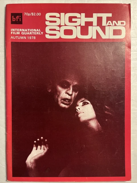 SIGHT AND SOUND Magazine Autumn 1978 - NOSFERATU, PERCEVAL, FORD, CRIA ...