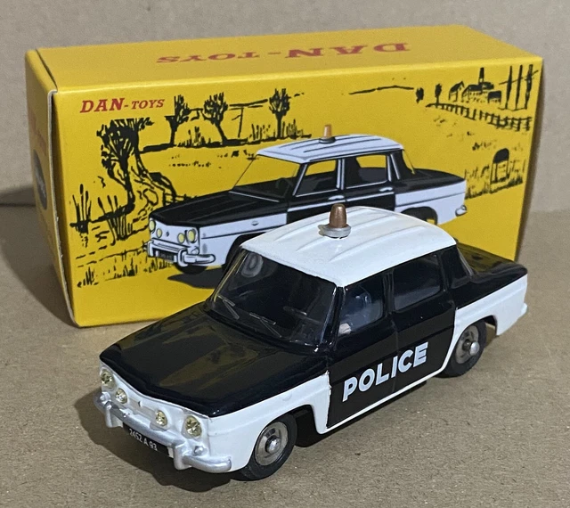 DAN TOYS DAN-062 Renault 8 Gordini Police 500 éxemplaires idem dinky ...