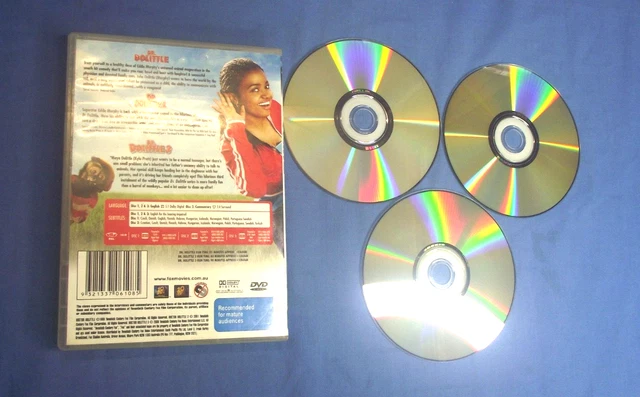 DR DOLITTLE THE Collection 3 Movies Eddie Murphy - DVD - R4 £5.33 ...