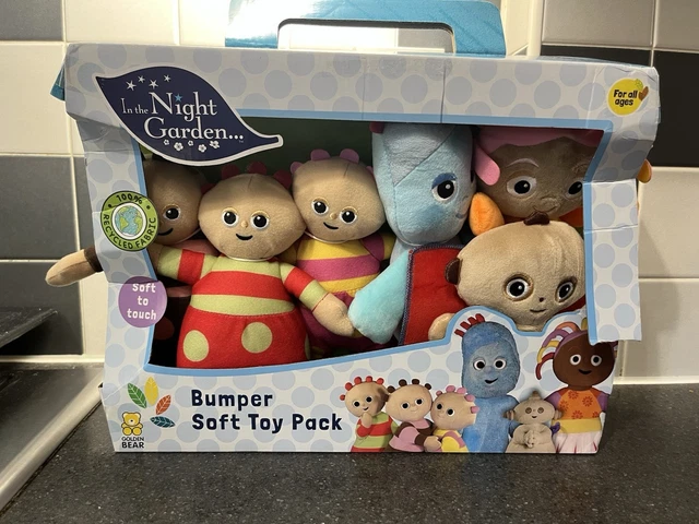IN THE NIGHT Garden Bumper Daisy Iggle Piggle Soft Toy Pack 6 Gift ...