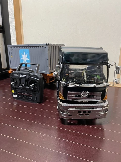 TAMIYA 1/14 GRAND Profia Shortened Head Maersk Sea Container 20ft Lesu ...