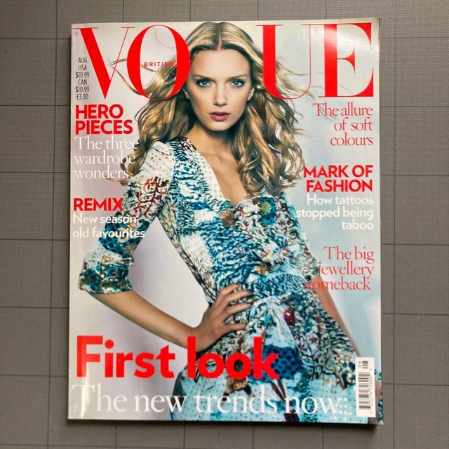 VOGUE BRITISH AUGUST 2008 Tim Walker Paolo Roversi Photographers ...