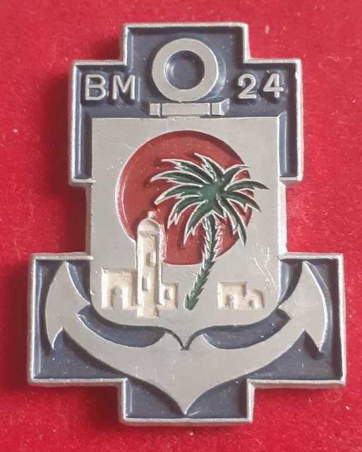 INSIGNE COLONIALE / 1° DFL - Bataillon du Pacifique n° 1 EUR 218,00 - PicClick IT