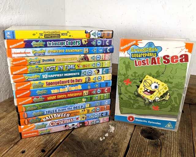 OFFICIAL SPONGEBOB SQUAREPANTS Animation DVD Bundle/Collection/Job Lot ...