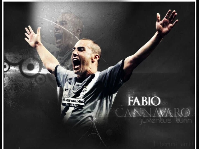 AFFICHE FABIO CANNAVARO Poster 45X32Cm Champions De Football EUR 14,90 ...