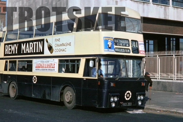 35MM SLIDE CIE Coroas Iompair Eireann Double Decker Bus 463 ZD 1975 Original £3.99 - PicClick UK