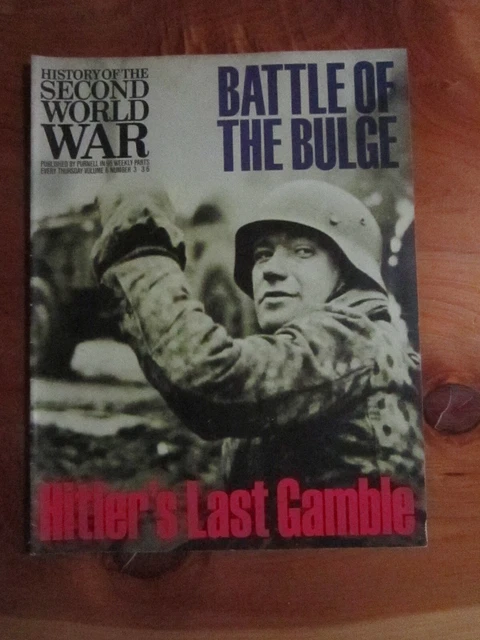MAGAZINE HISTORY OF The Second World War Ii Vol. 6 No. 3 Great *** Must ...