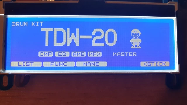 REPLACEMENT LCD SCREEN Display for Roland TD-12 / TD-20 / TD-20X Drum Module B.1 EUR 233,37 ...