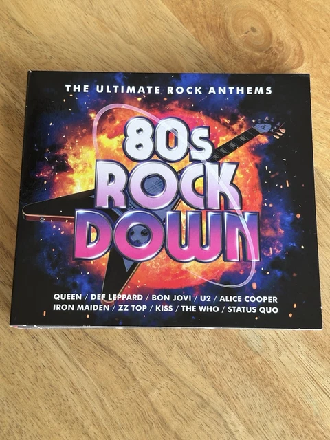 80S ROCK DOWN Various Arrists 3 CD Box Set - Like New £8.00 - PicClick UK