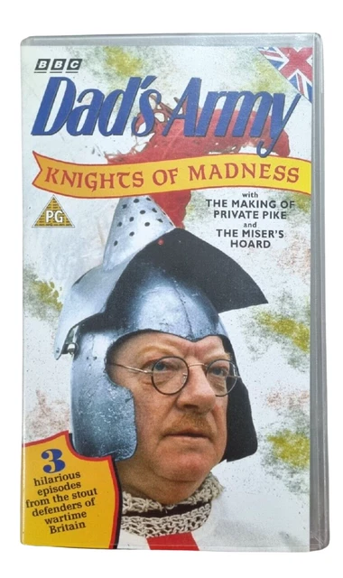 DAD'S ARMY KNIGHTS of Madness - VHS Video Cassette Tape BBC TV Comedy £ ...