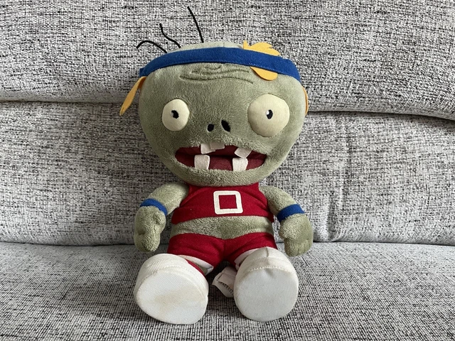RARE PLANTS VS Zombies: 12 Inch Pole Vaulting Zombie Plush Official ...