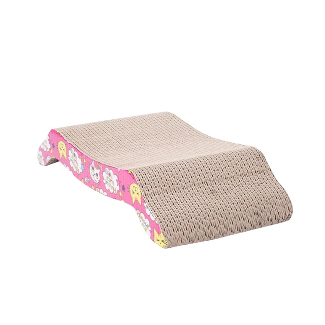CORRUGATED BOARD CAT Scratcher Toys Seize Scratch Pad Arch Bridge $21. ...