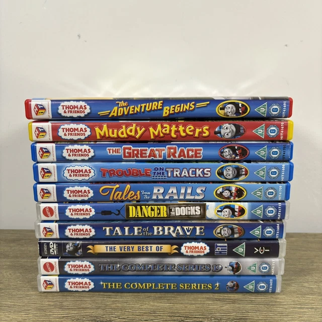 THOMAS THE TANK Engine Animation DVD Bundle Collection Job Lot x10 EUR ...