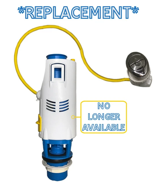 1.5& OLD MULTIKWIK Multiflush Push Button Flush Valve REPLACEMENT Short ...
