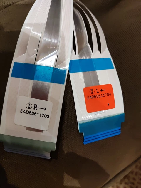 LG 43UP75006LF / 43UP77006LB LVDS Cables EAD65611703 + EAD65611704 £9.50 - PicClick UK
