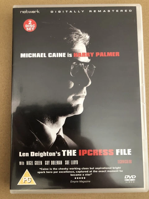 THE IPCRESS FILE (DVD, 1965) Michael Caine, Len Deighton, OOP & LIKE ...