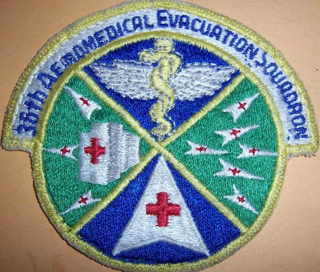 USAF 36TH AEROMEDICAL Evacuation Sq Patch, Richards-Gebauer AFB, MO ...