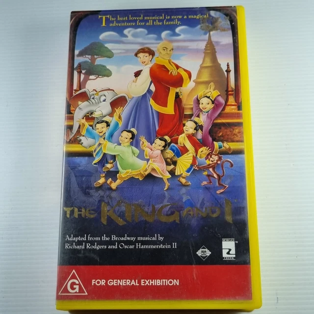 THE KING AND I (VHS, 1999) | Animation, Miranda Richardson $17.99 ...