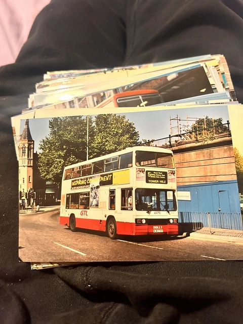 CLASSIC BUS PHOTO Leyland Titan GTL Glenvale Transport Liverpool NUW ...