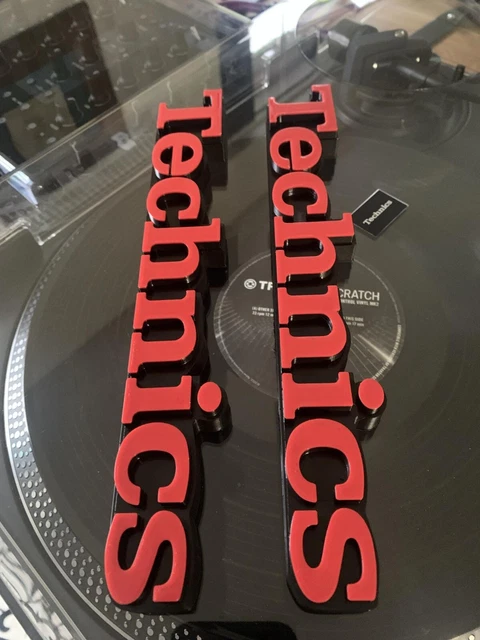 TECHNICS 3D PRINTED Logos £15.00 - PicClick UK