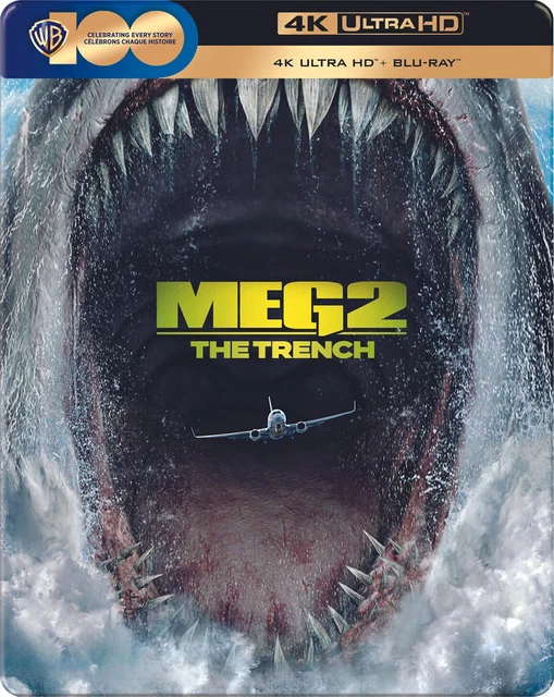 MEG 2 THE Trench - Limited Edition Steelbook [4K UHD Blu-ray] New!! $26 ...