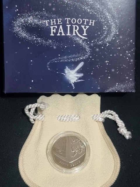 2021 TOOTH FAIRY COIN - My Lost Tooth Celebration Shield 50p Coin Royal ...