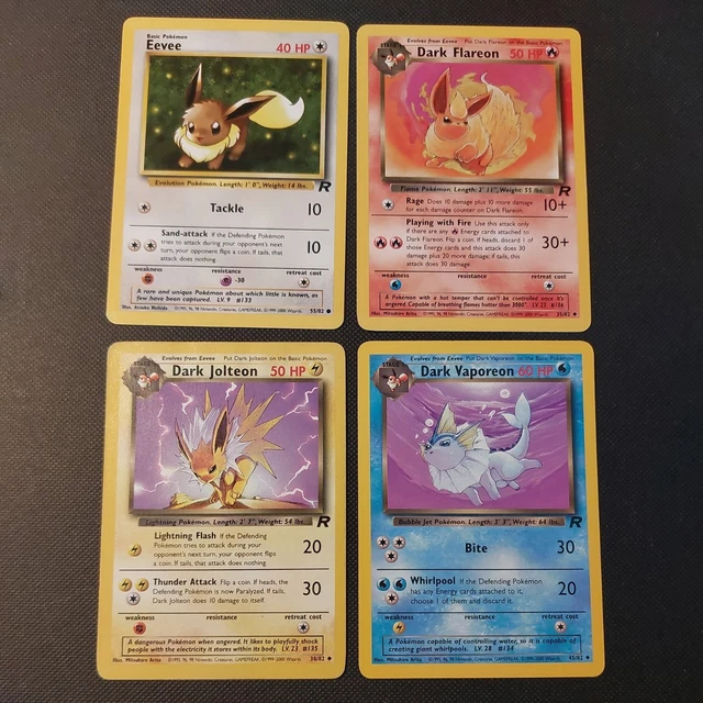 POKÉMON TCG TEAM Rocket Bundle - Eeveelution £10.80 - PicClick UK