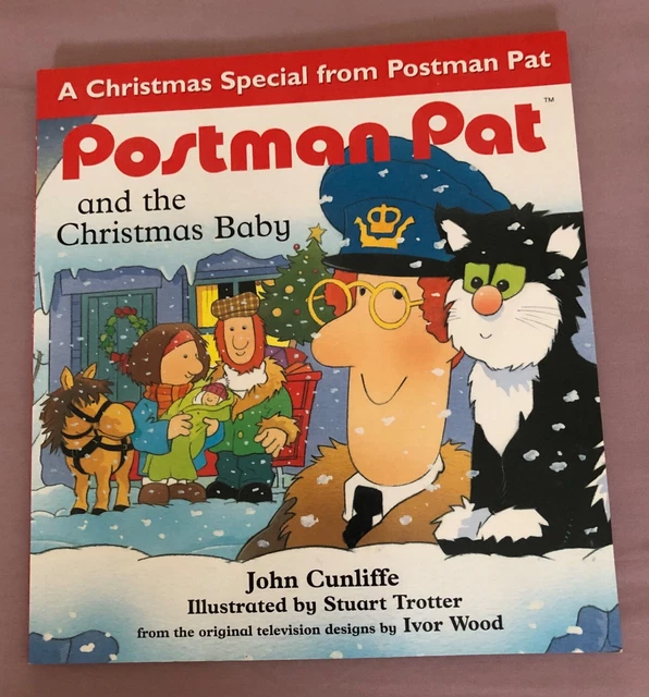 POSTMAN PAT AND the Christmas Baby Story Book by John Cunliffe ...