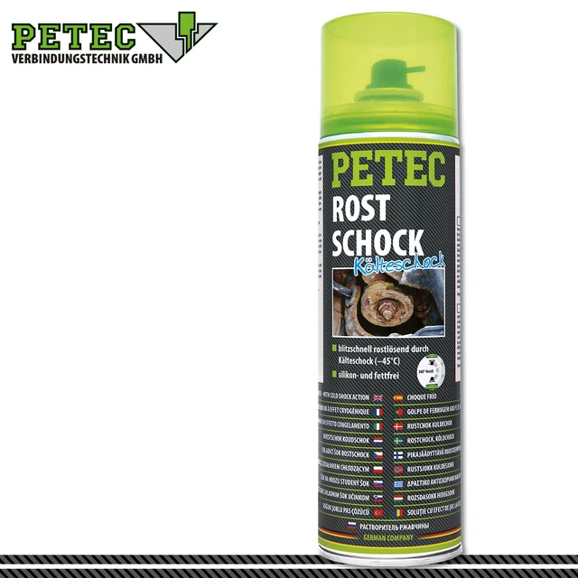 PETEC 500ML CHOC Anti-Rouille Choc Froid Vis Écrous Boulons Auto ...