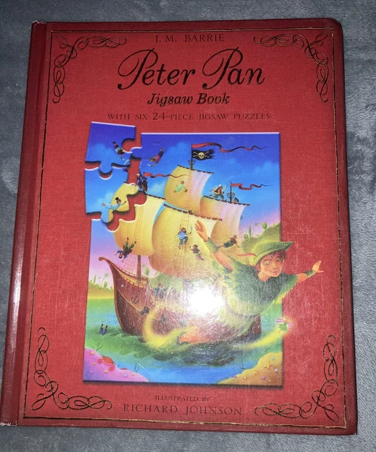 PETER PAN JIGSAW Puzzle Book Puzzles Unopened 6 Puzzles £24.13 ...