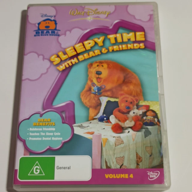 BEAR IN THE Big Blue House Sleepy Time With Bear & Friends DVD Disney ...