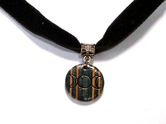 SKATEBOARD RICICLATO TRIPLA Dea Divina Dea Tripla Luna Wicca ...