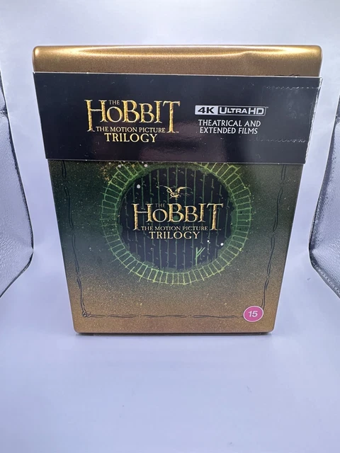 The Hobbit Trilogy Extended 4k Uhd Blu Ray Steelbook Limited Edition