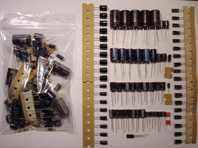 AKAI CD-D1 ROTEL RCD870 Player kompl.Elko-Satz caps recapping recap kit ...