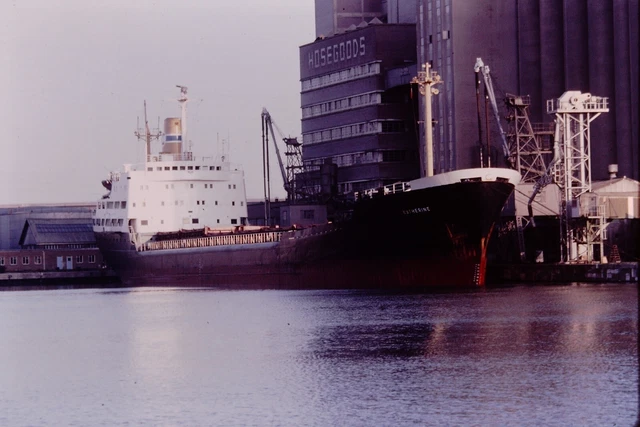 1979 KATHERINE AVONMOUTH Shipping Ship Boat 35mm Original Slide Ref 877 ...