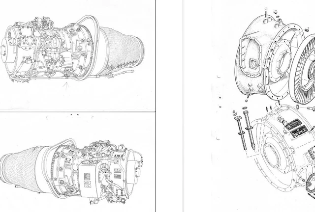 VIPER JET ENGINE Service Manual Mk 8 1970's ASV.8 MK 102 Bristol Rolls ...