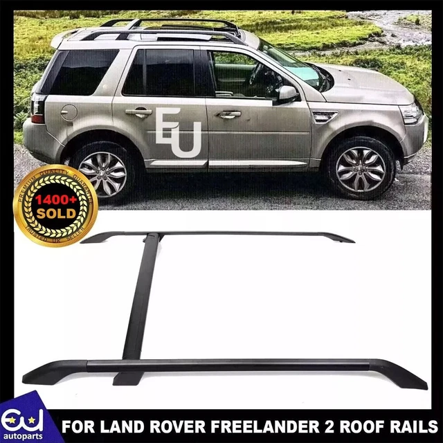 FOR LAND ROVER Freelander 2 L359 Roof Rails Cross Bar Rack Black Oem ...