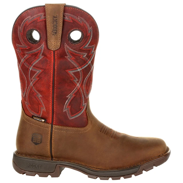 ROCKY LEGACY 32 11 Inch Waterproof Soft Toe Work Mens Brown RKW0316 £ ...